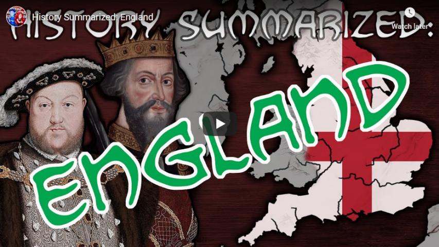 History Summarized: England « Quotulatiousness