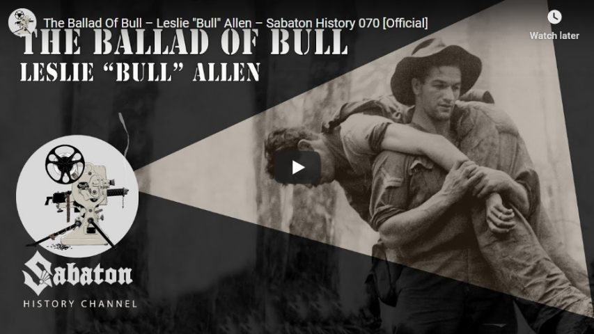 “The Ballad Of Bull” – Leslie “Bull” Allen – Sabaton History 070 ...