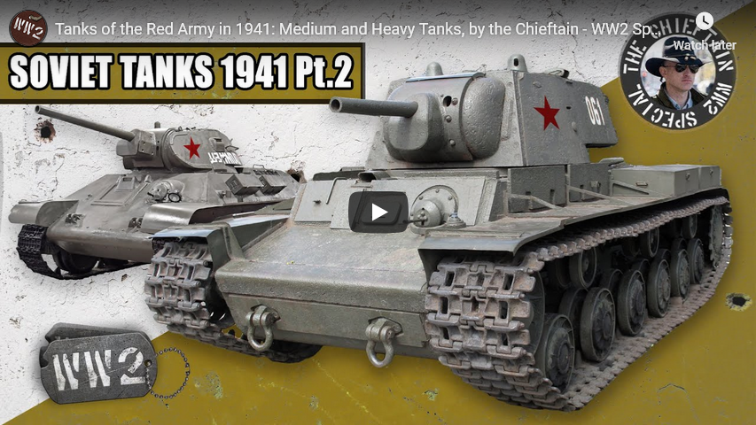 Tanks of the Red Army in 1941: Medium and Heavy Tanks, by the Chieftain ...