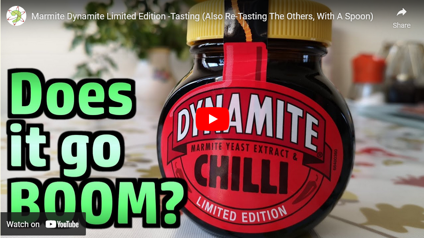 Marmite Dynamite Limited Edition — Tasting (Also Re-Tasting The Others ...