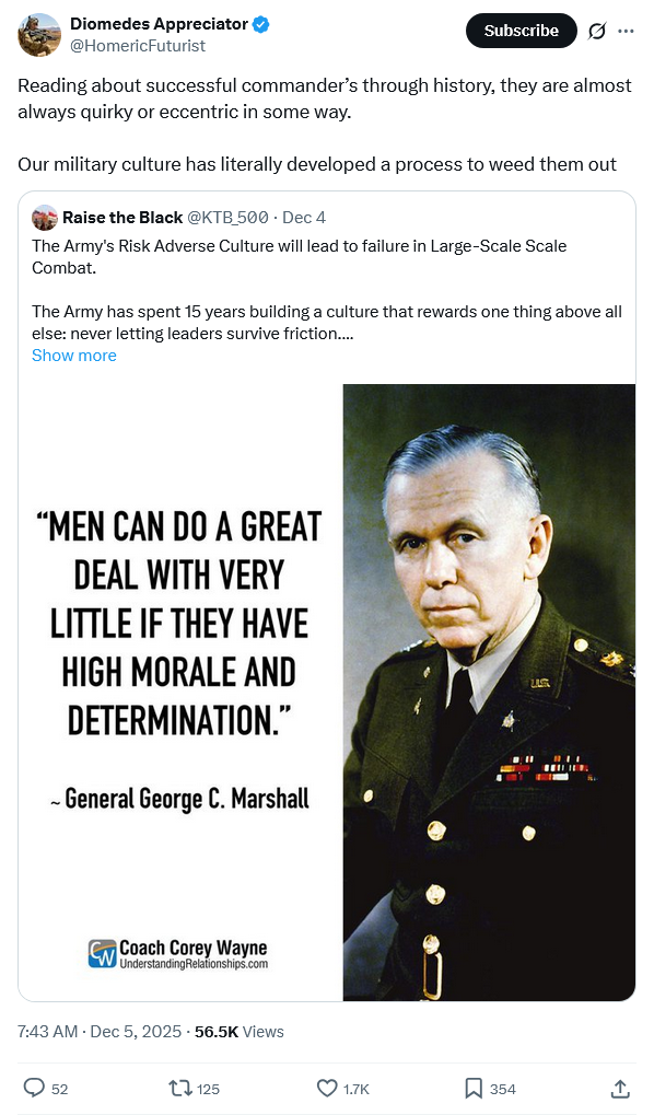 The great military leaders of the past have been … quirky ...